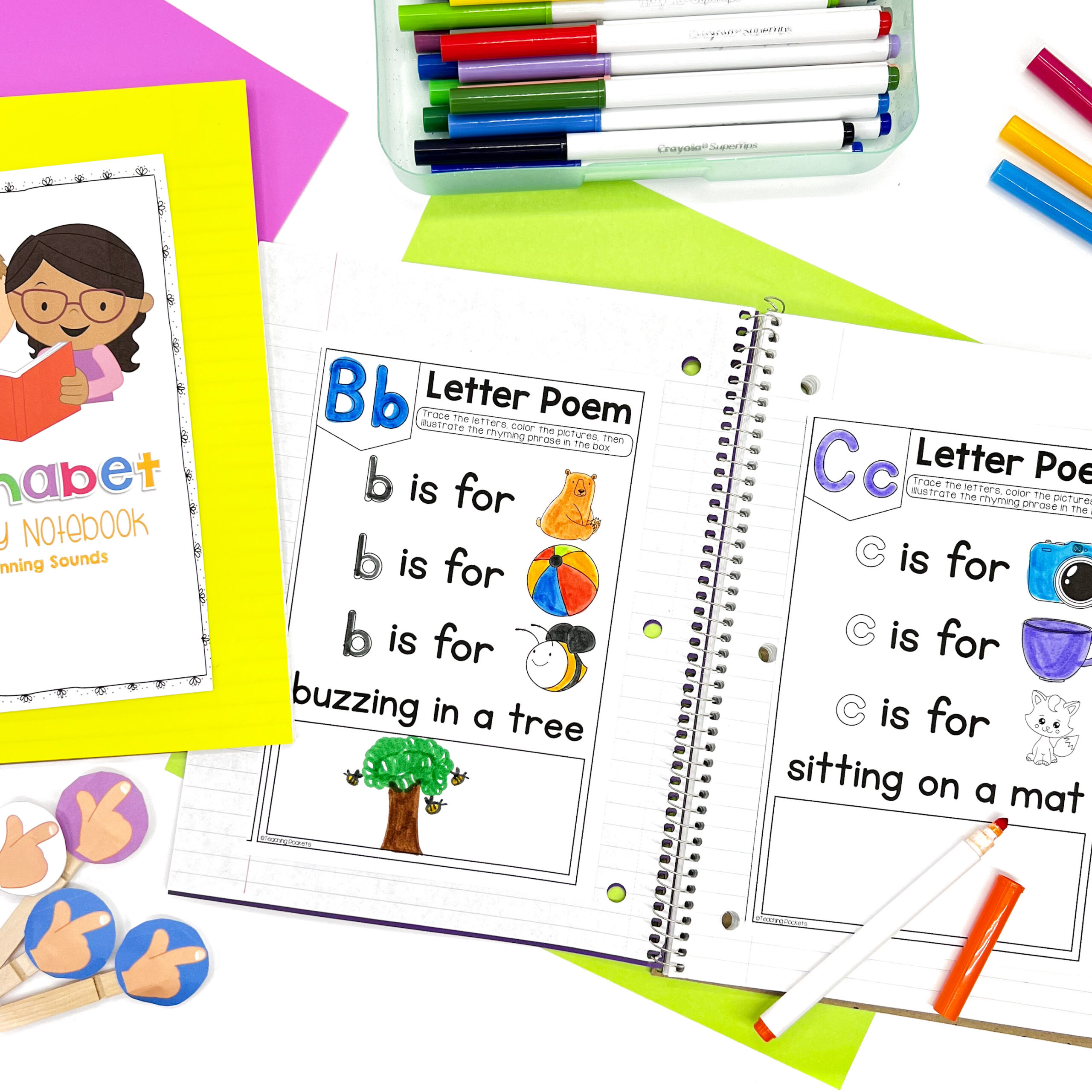 ABC Poems Poetry Notebook – Teaching Pockets