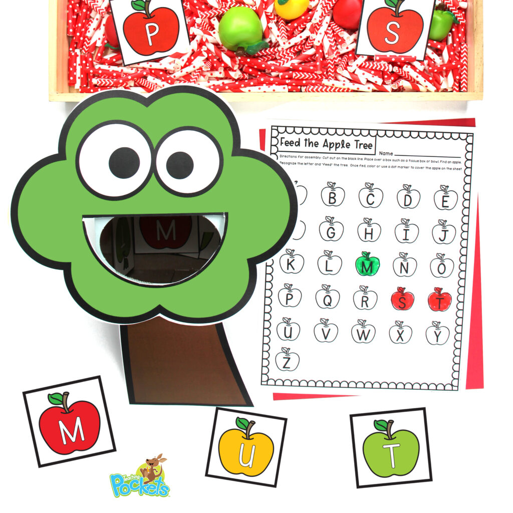 5 Free Apple Theme Preschool Activities – Teaching Pockets