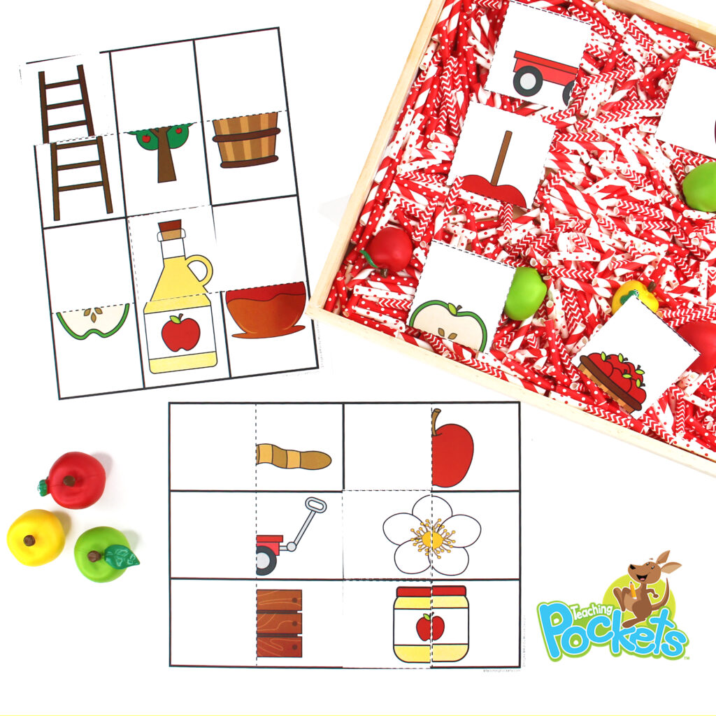 5 Free Apple Theme Preschool Activities – Teaching Pockets