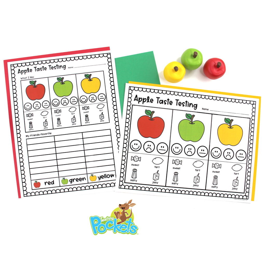 5 Free Apple Theme Preschool Activities – Teaching Pockets