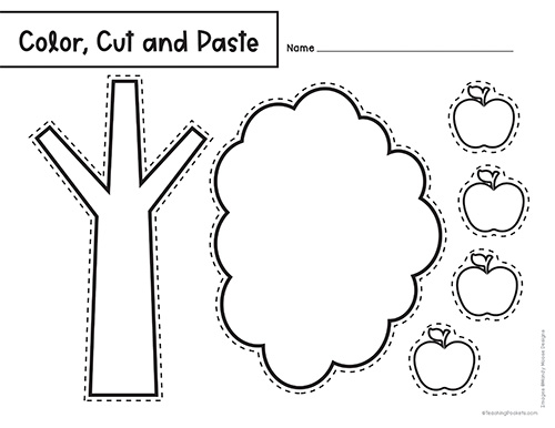 5 Free Apple Theme Preschool Activities – Teaching Pockets