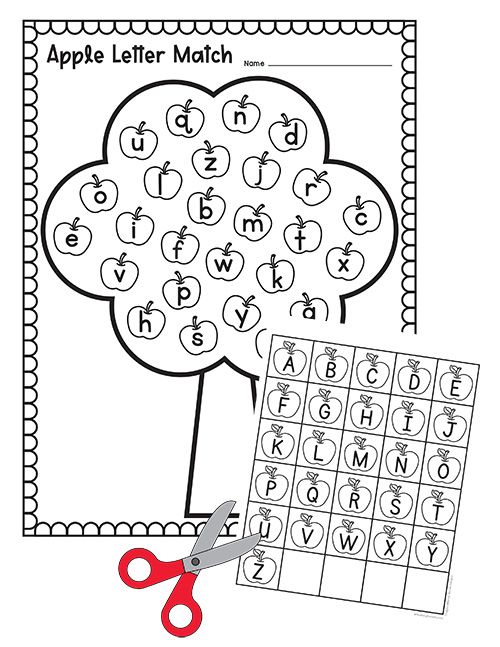 5 Free Apple Theme Preschool Activities – Teaching Pockets