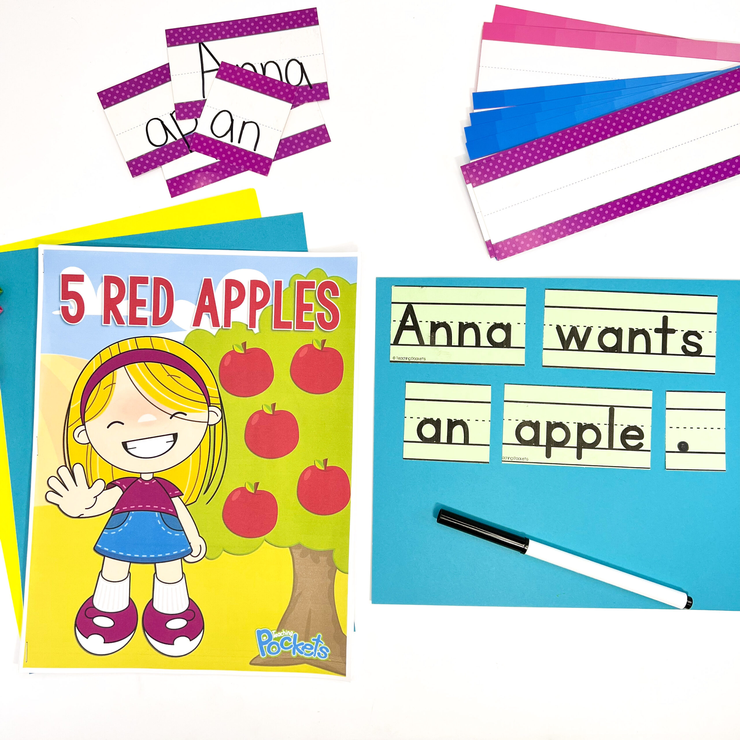 Apple & Fall Mentor Sentence & Shared Reading & Emergent Readers ...