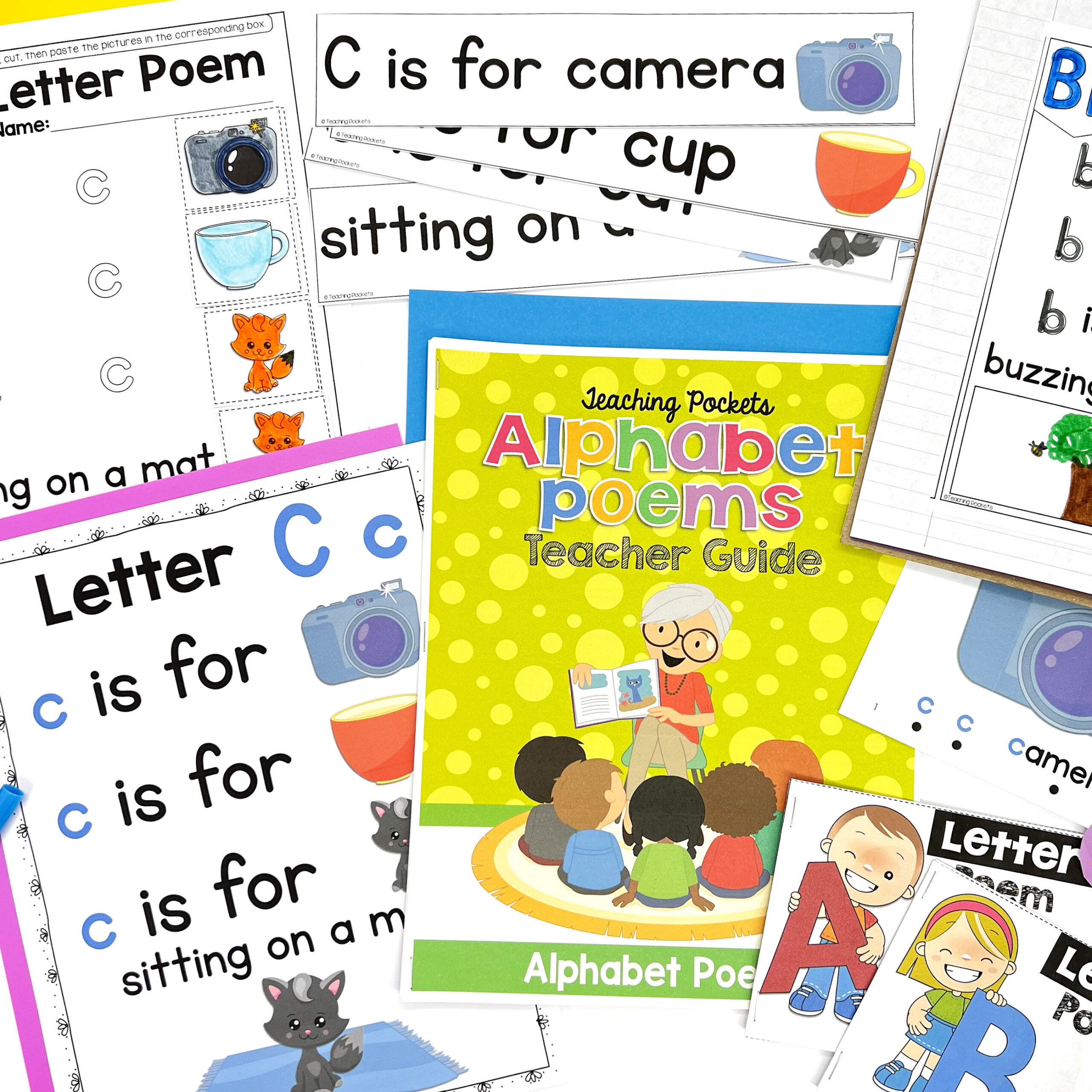 ABC Poems Beginning Sounds Poster – Teaching Pockets