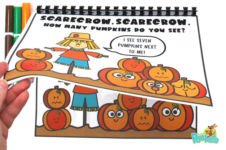 Counting Fun with Scarecrow: A Preschool Pumpkin Adventure! – Teaching ...