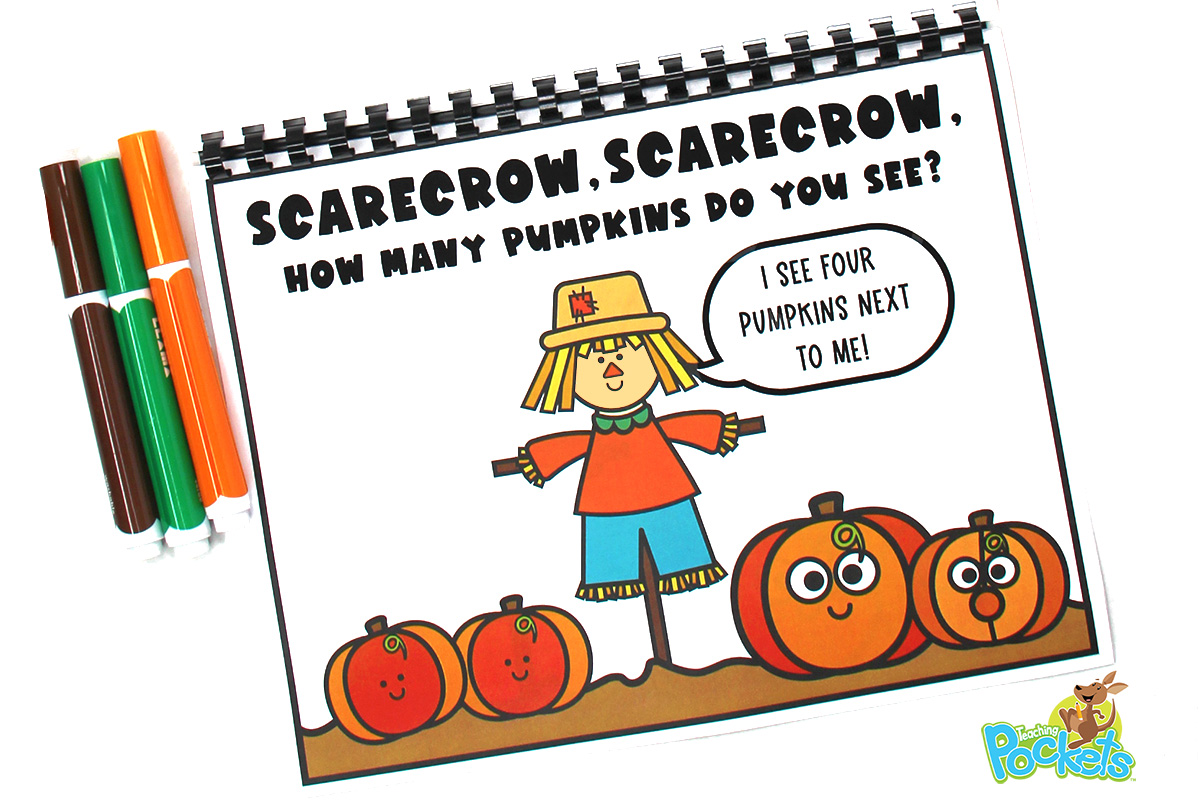 Counting Fun with Scarecrow: A Preschool Pumpkin Adventure! – Teaching ...