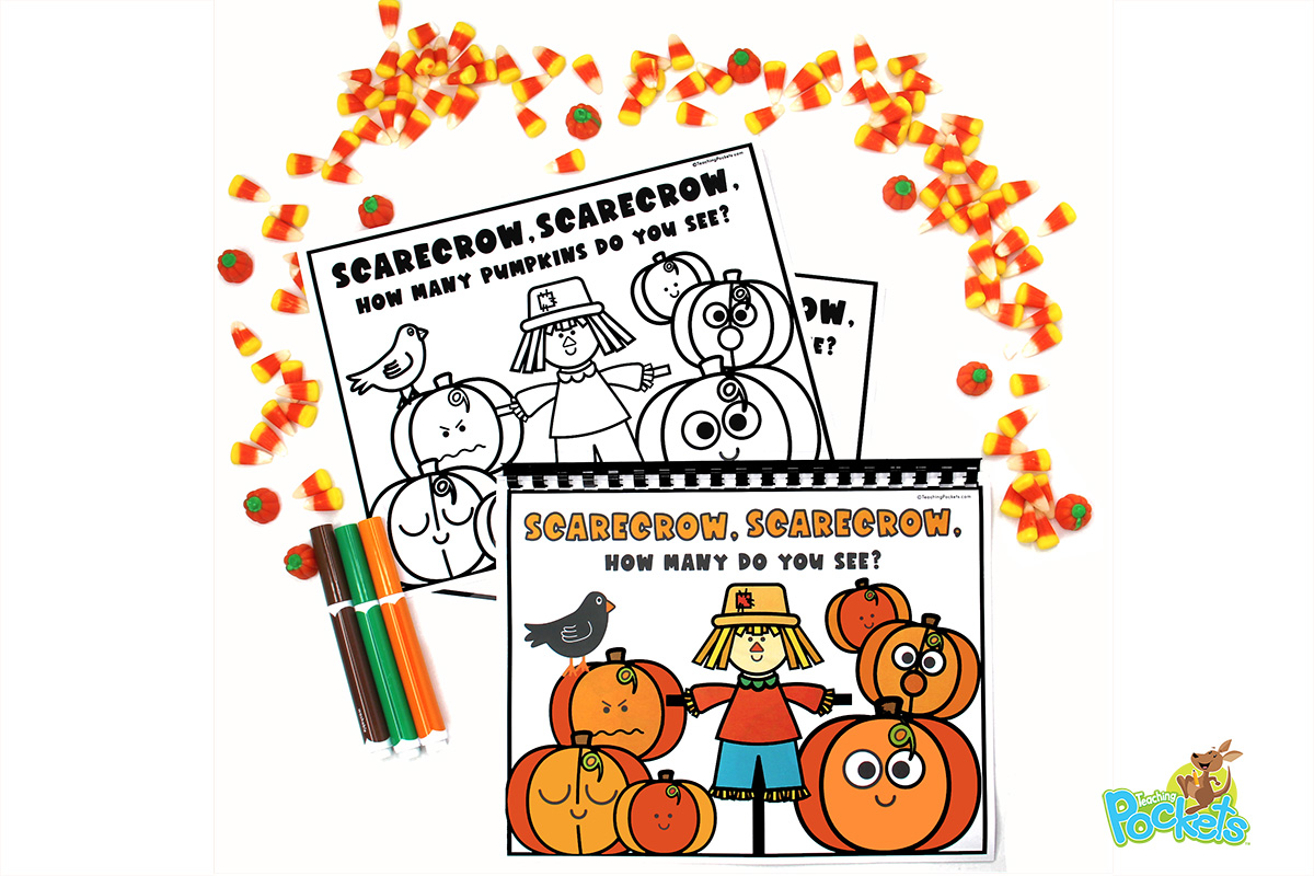 Counting Fun with Scarecrow: A Preschool Pumpkin Adventure! – Teaching ...
