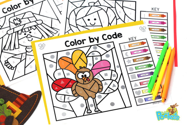 Free November Fall Busy Binder for Preschool Learning – Teaching Pockets