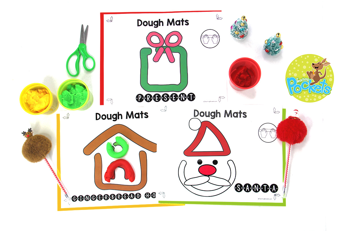 December Preschool Activity Binder Free Printables – Teaching Pockets