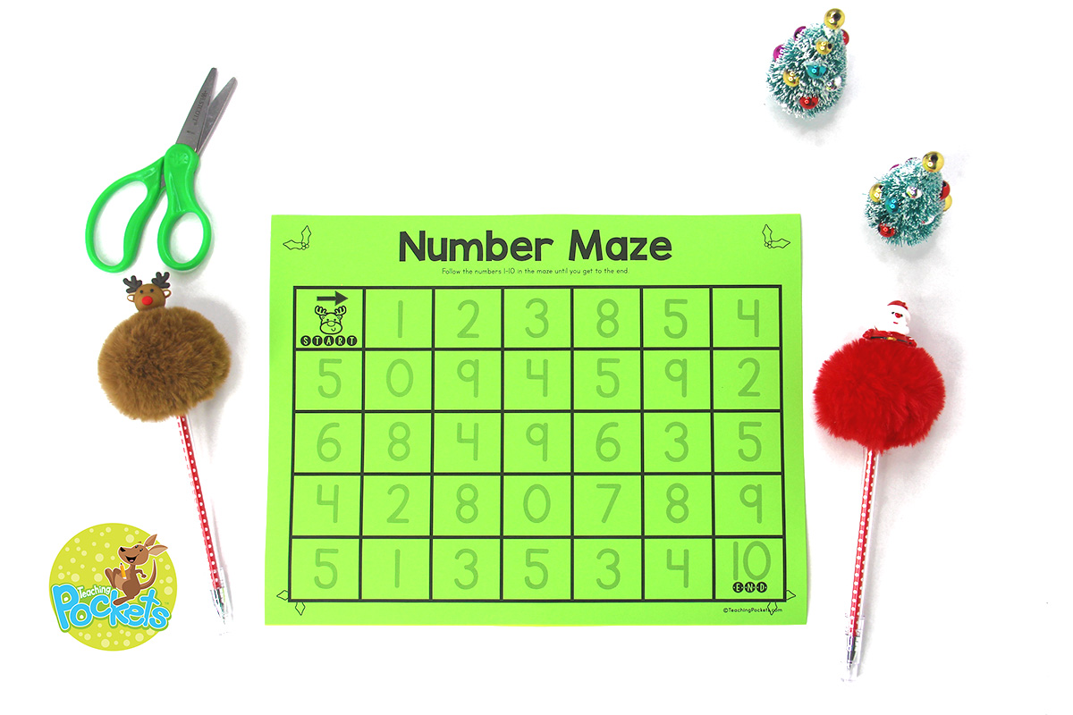 December Preschool Activity Binder Free Printables – Teaching Pockets