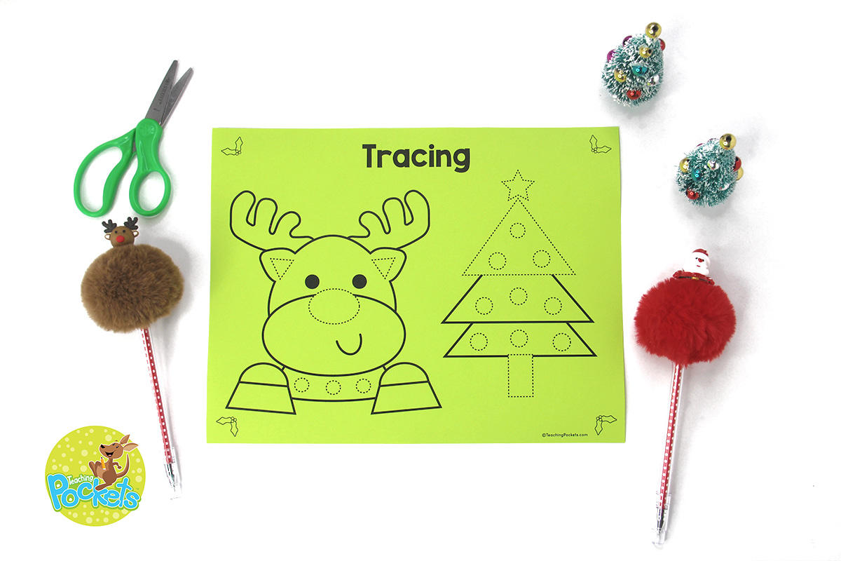 December Preschool Activity Binder Free Printables – Teaching Pockets