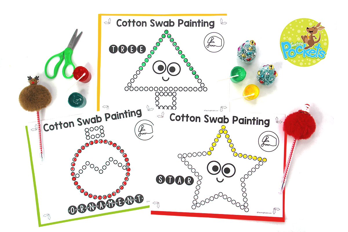 December Preschool Activity Binder Free Printables – Teaching Pockets