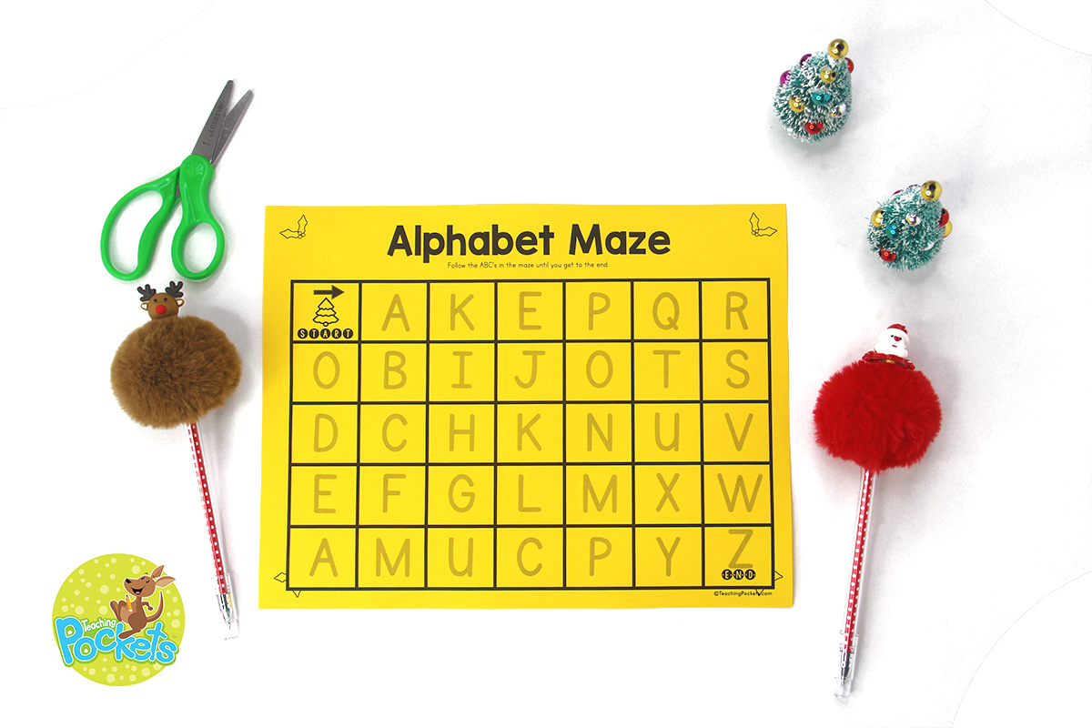 December Preschool Activity Binder Free Printables – Teaching Pockets