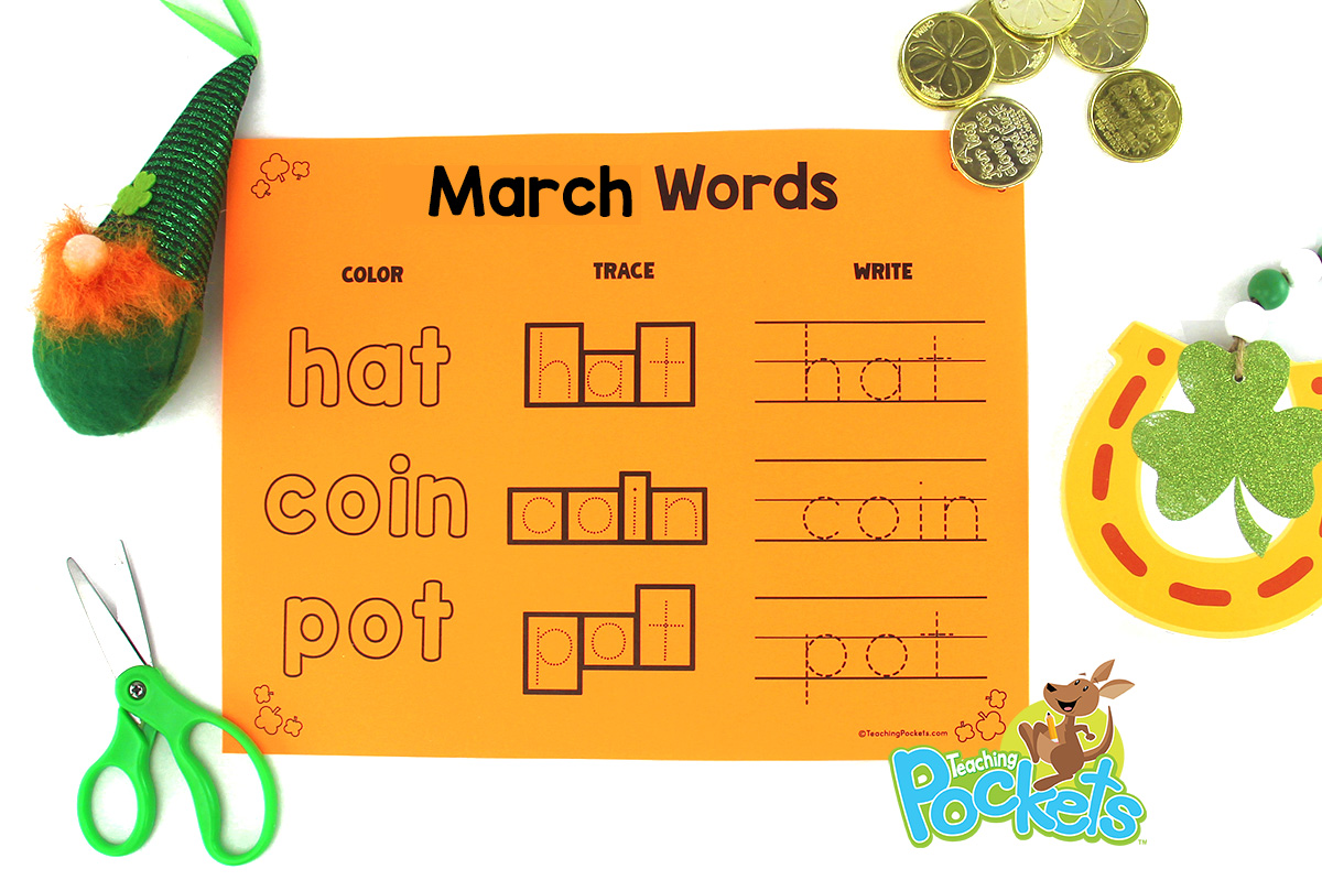 Free March Printable Preschool Busy Activity Book – Teaching Pockets