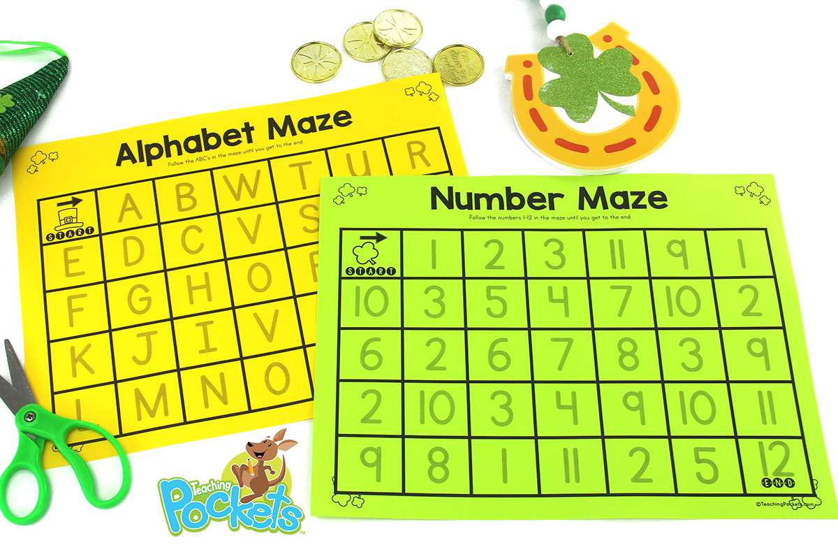 Free March Printable Preschool Busy Activity Book – Teaching Pockets