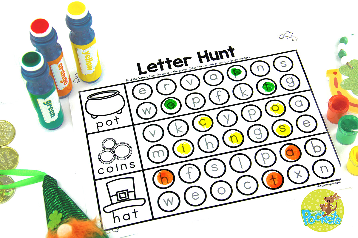 Free March Printable Preschool Busy Activity Book – Teaching Pockets