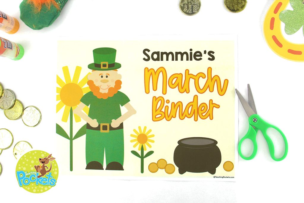 Free March Printable Preschool Busy Activity Book - Teaching Pockets