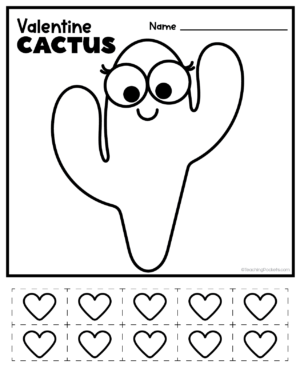 Errorless Valentine's Day Cut and Paste Activities – Teaching Pockets