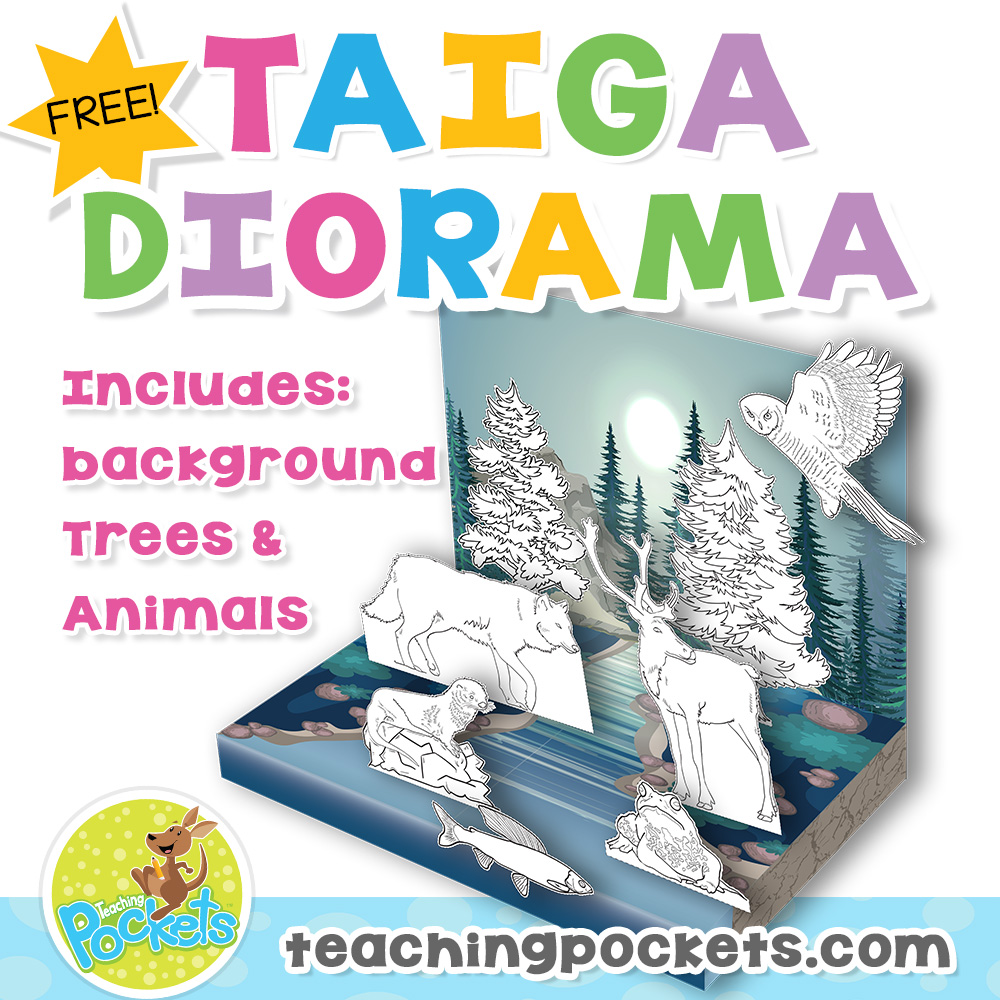 Craft Dioramas Ideas & Printables for Kids – Teaching Pockets