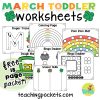 Free March Learning Activities for Toddlers and Preschoolers – Teaching ...