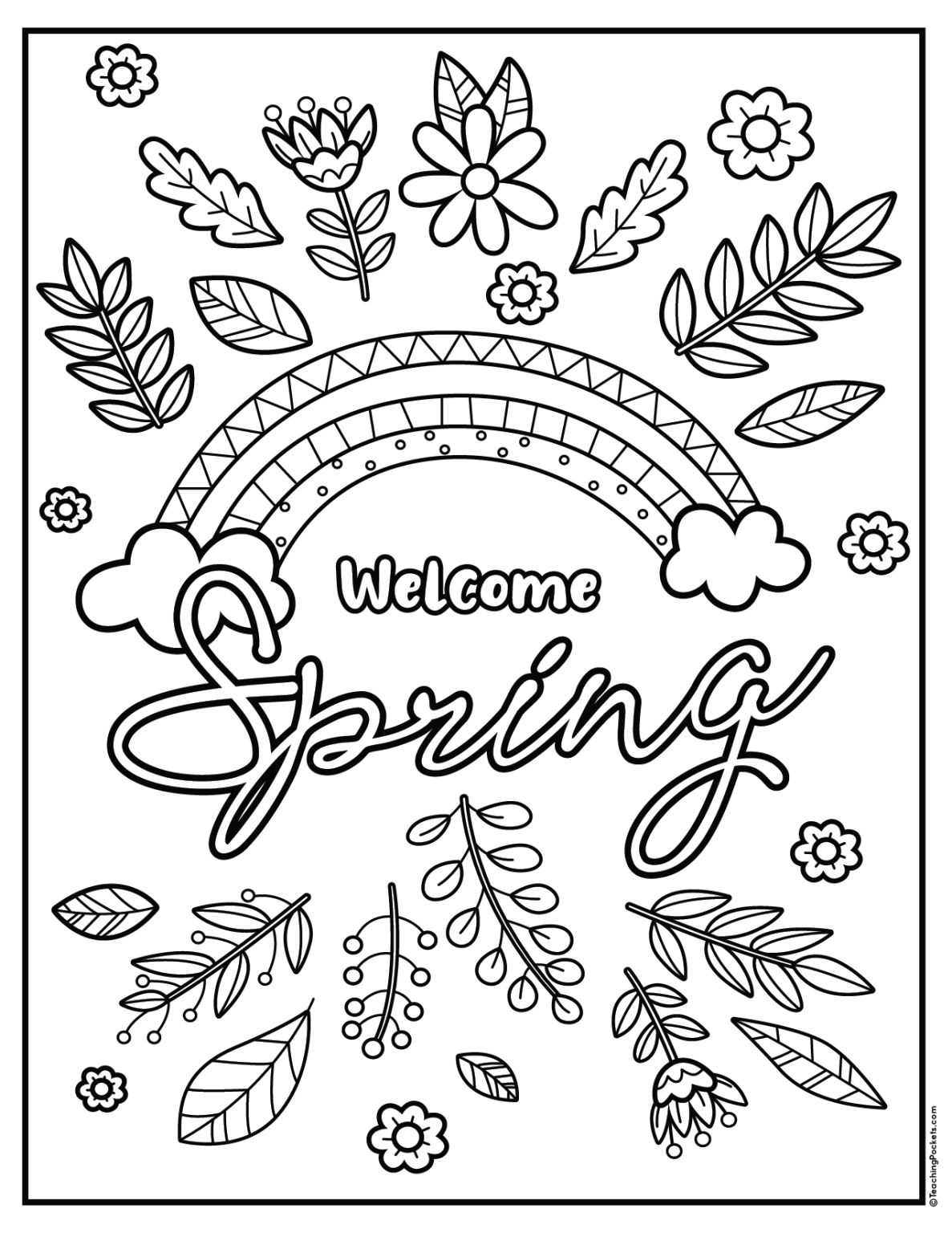 Free Spring Preschool Activity Pack for Preschoolers – Teaching Pockets