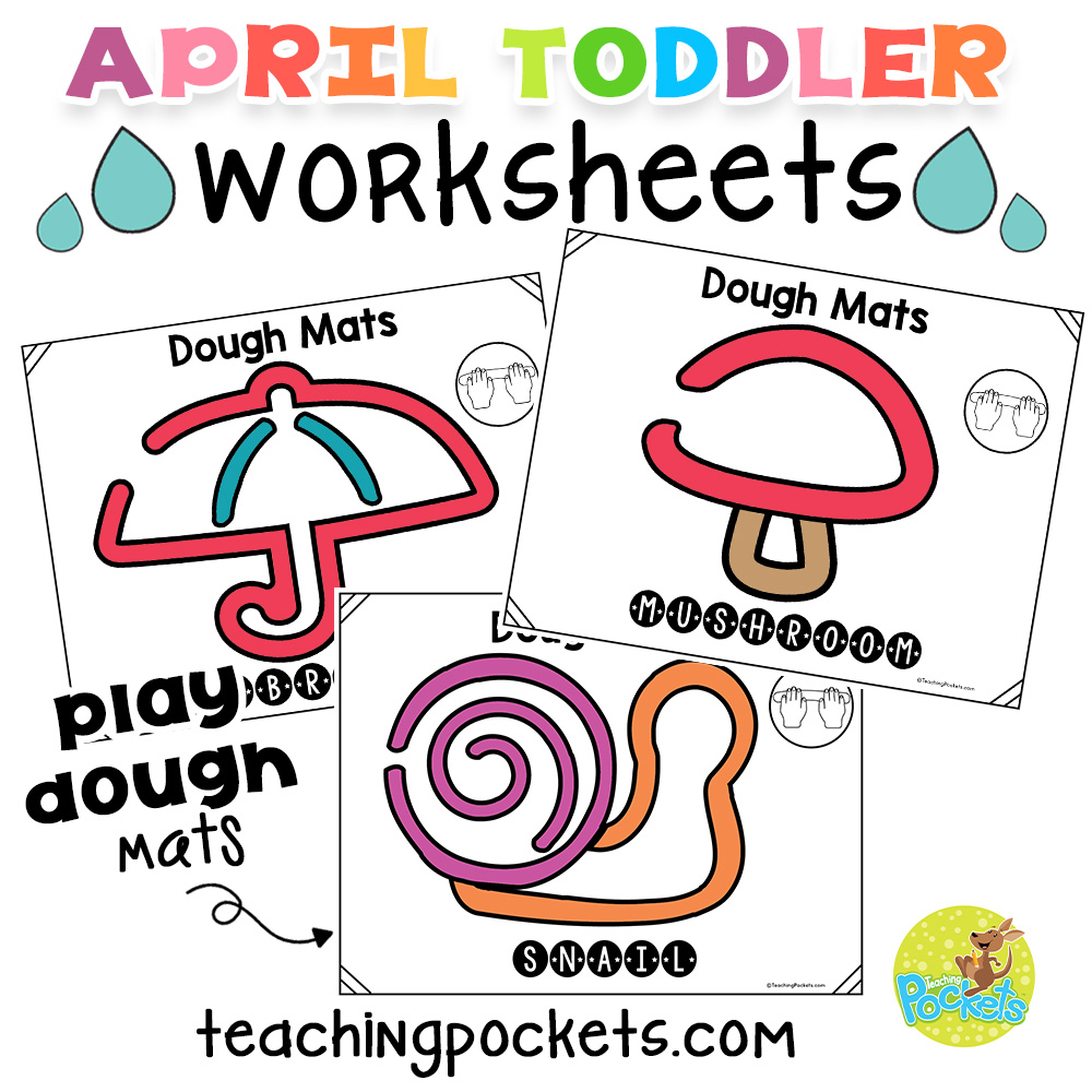 Free April Activities for Toddlers and Preschoolers – Teaching Pockets