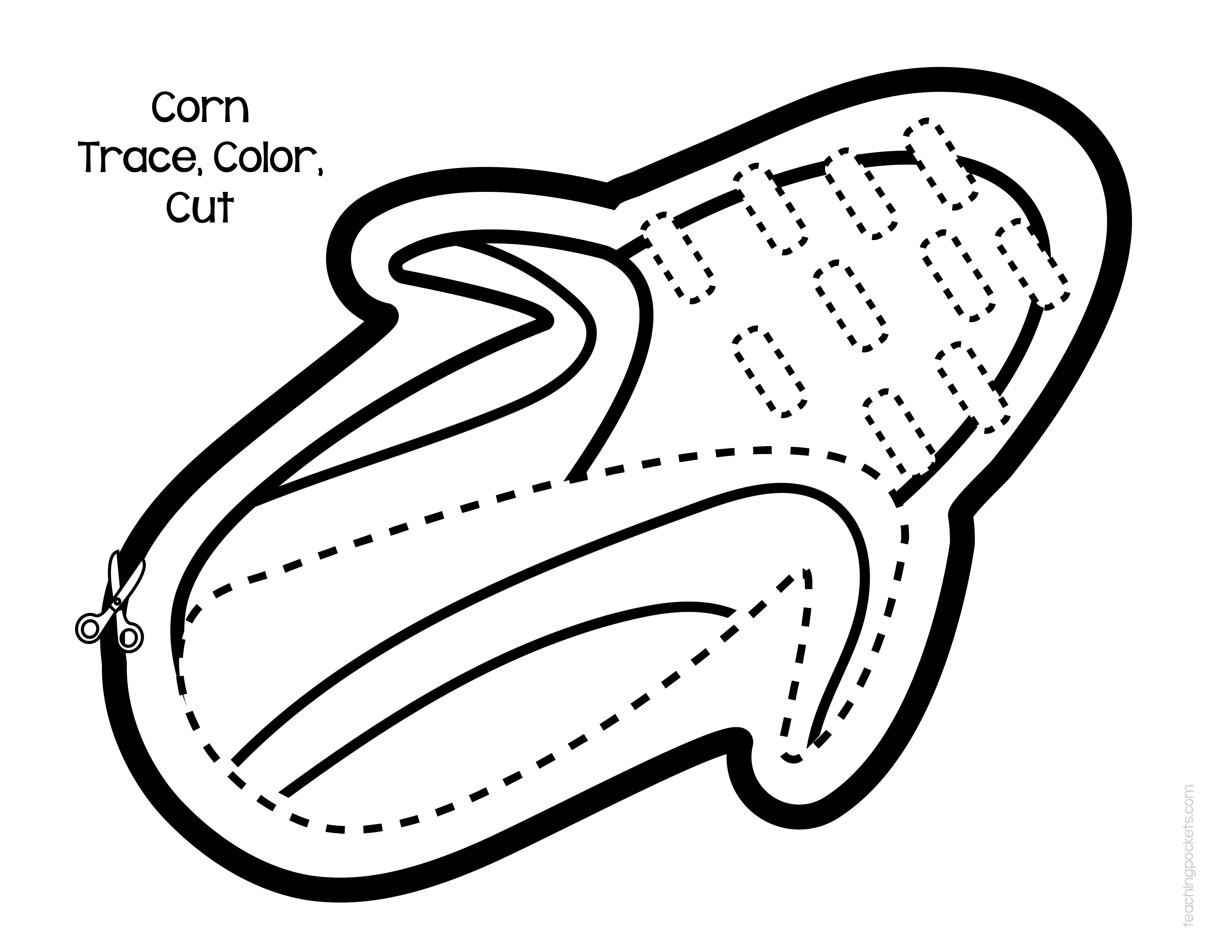 Free Fall Fine Motor Skills Worksheets – Teaching Pockets