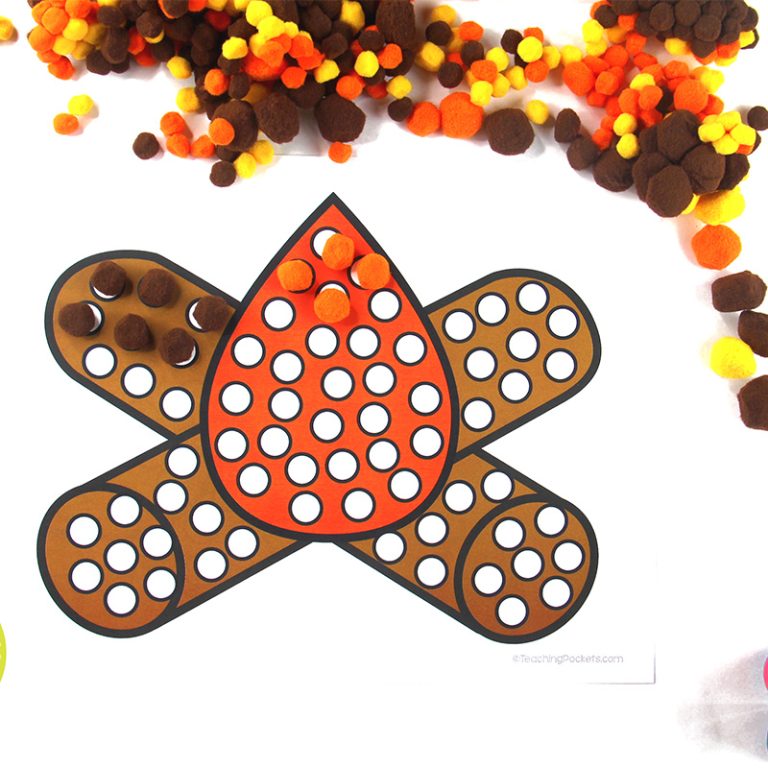 15 Free Fall-Themed Fine Motor Mats for Kids – Teaching Pockets