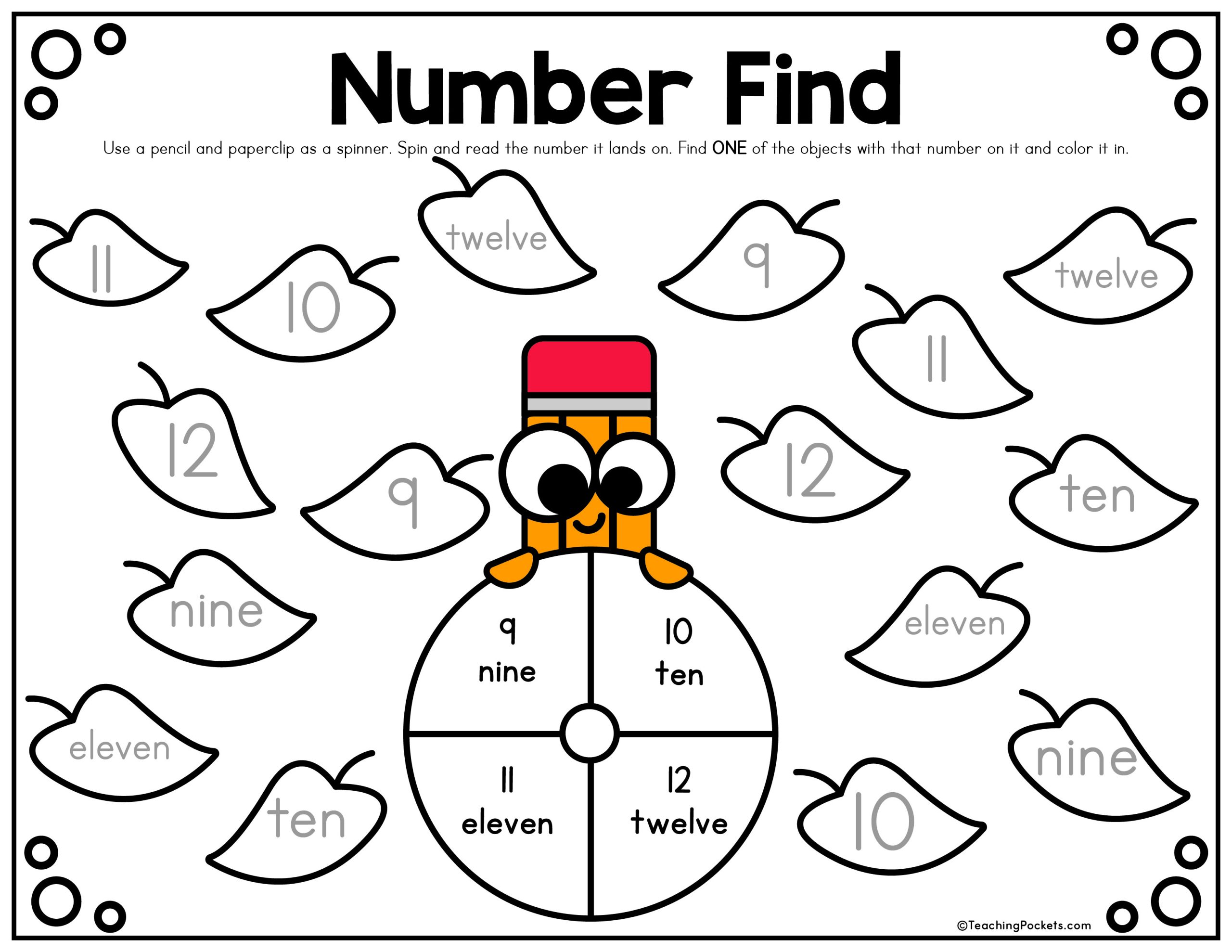 September Preschool Activities Binder Free Printables – Teaching Pockets