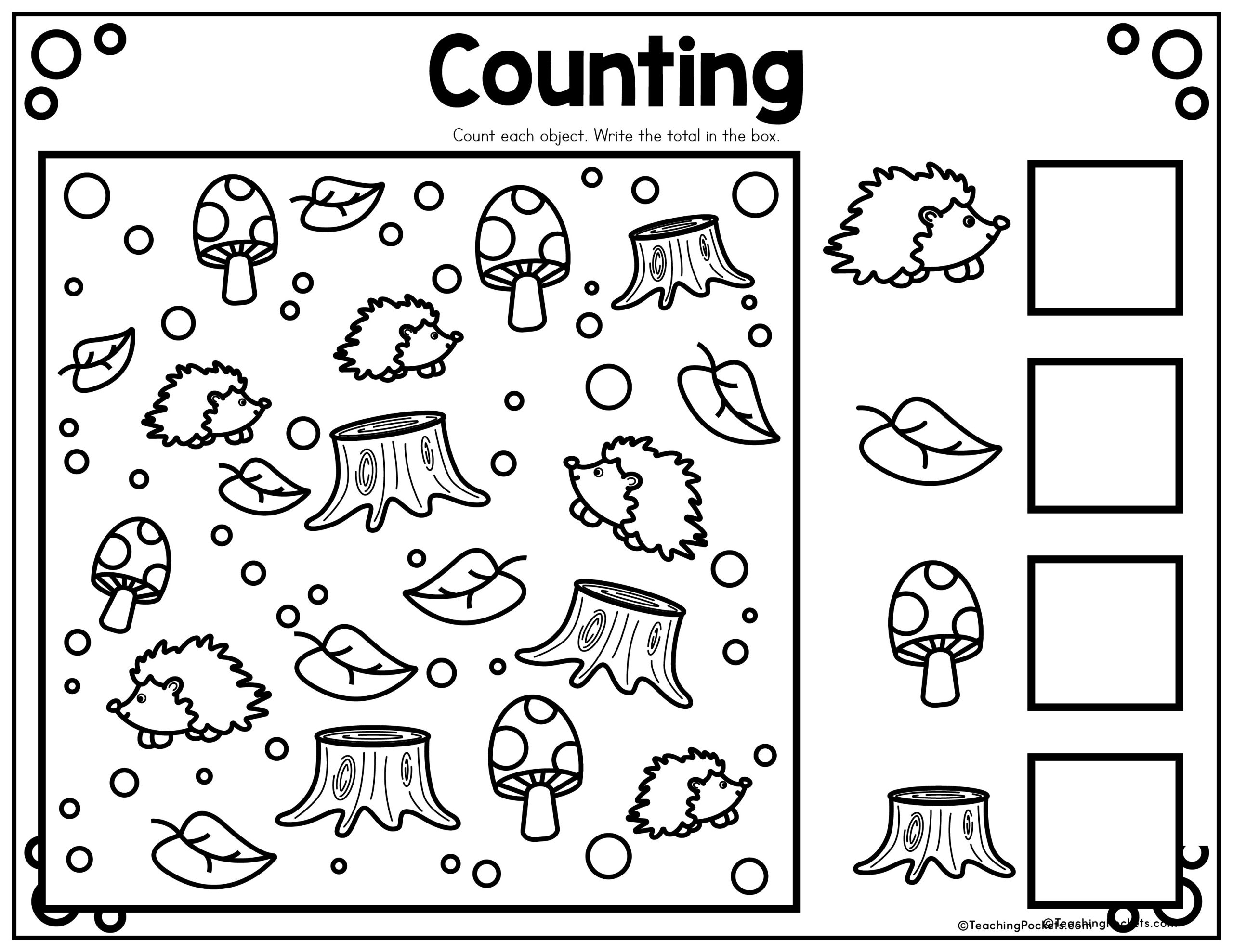 September Preschool Activities Binder Free Printables – Teaching Pockets