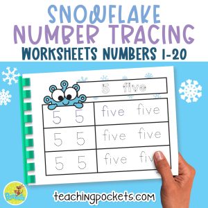 Shamrock Number Tracing Worksheets – Teaching Pockets