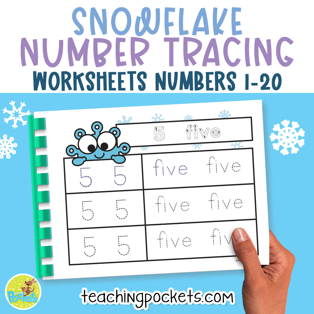Shamrock Number Tracing Worksheets – Teaching Pockets