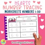 Shamrock Number Tracing Worksheets – Teaching Pockets