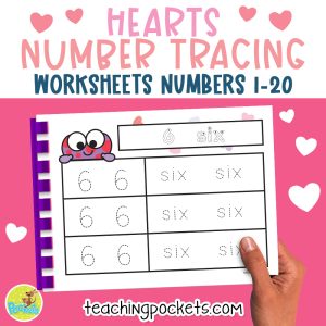 Shamrock Number Tracing Worksheets – Teaching Pockets