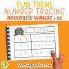 Shamrock Number Tracing Worksheets – Teaching Pockets