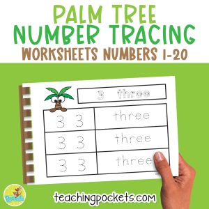 Shamrock Number Tracing Worksheets – Teaching Pockets