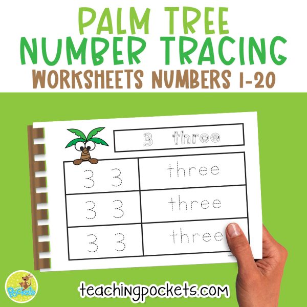 Shamrock Number Tracing Worksheets – Teaching Pockets