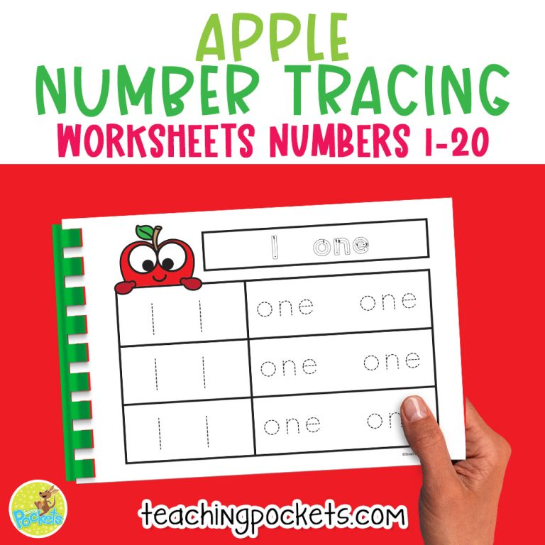 Shamrock Number Tracing Worksheets – Teaching Pockets