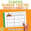 Shamrock Number Tracing Worksheets – Teaching Pockets