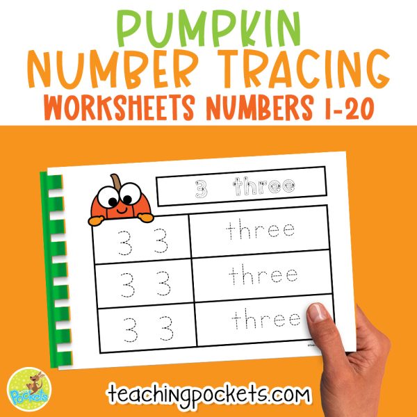 Shamrock Number Tracing Worksheets – Teaching Pockets