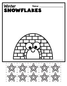 January Errorless Worksheets for Preschool – Teaching Pockets