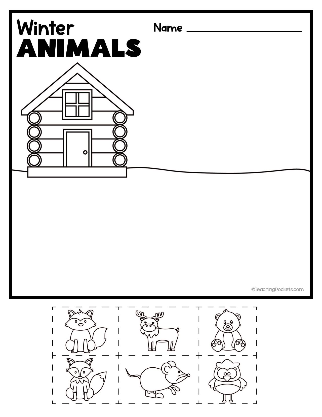 January Errorless Worksheets for Preschool – Teaching Pockets