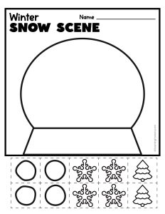 January Errorless Worksheets for Preschool – Teaching Pockets