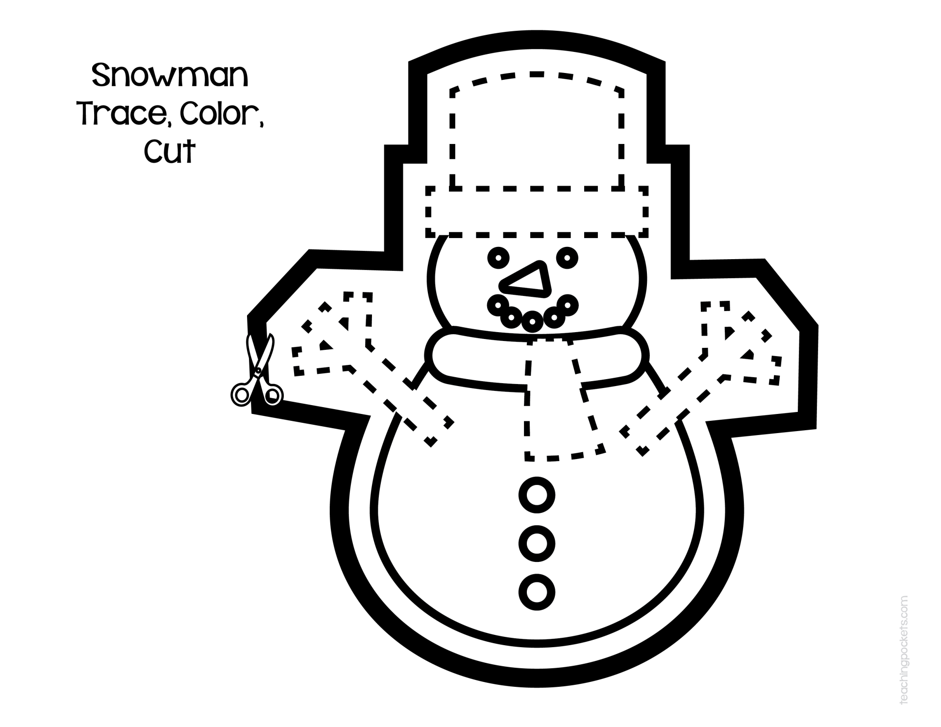 Winter Fine Motor Activities for Preschoolers – Teaching Pockets