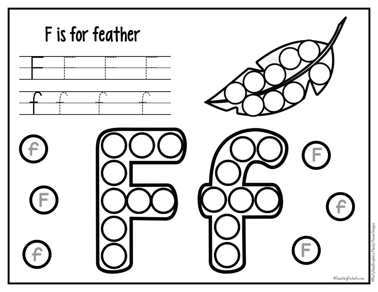 Alphabet Dot Marker Worksheets – Teaching Pockets