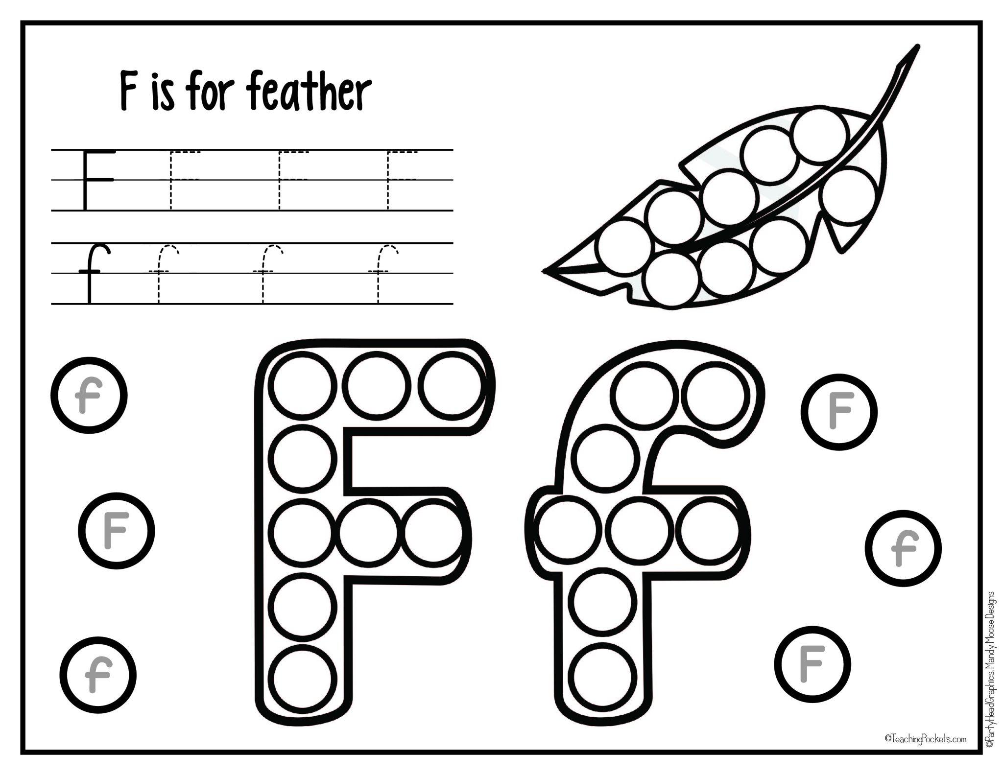 Alphabet Dot Marker Worksheets – Teaching Pockets