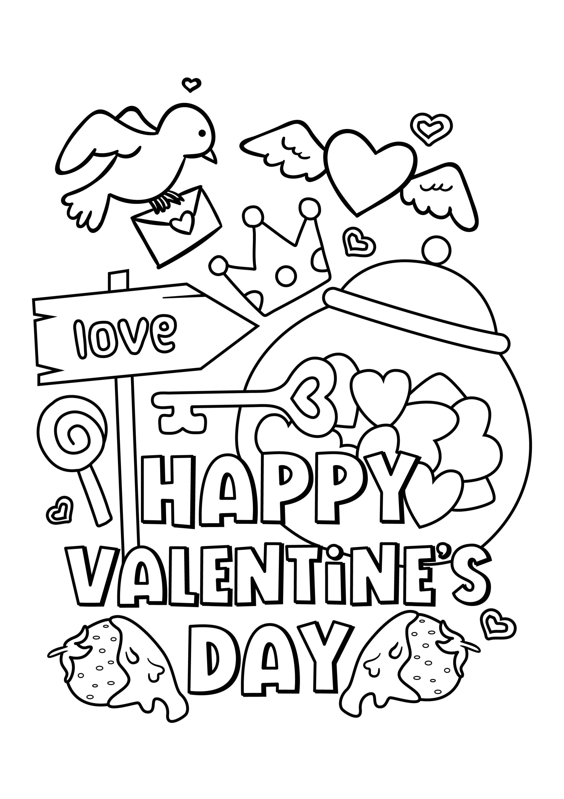 February Coloring Pages – Teaching Pockets
