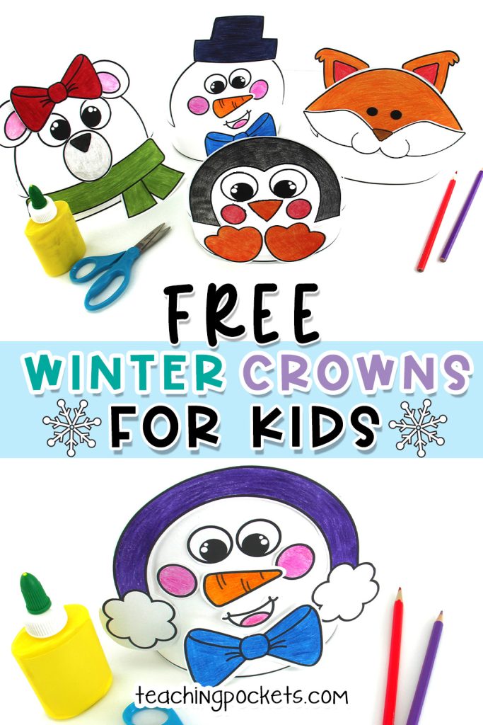 Winter Crowns for Kids – Teaching Pockets
