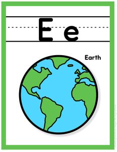 Free Simple Alphabet Posters for Kids – Teaching Pockets