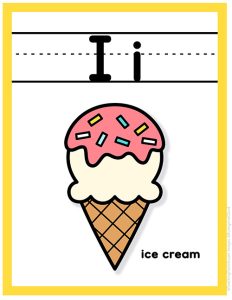 Free Simple Alphabet Posters for Kids – Teaching Pockets